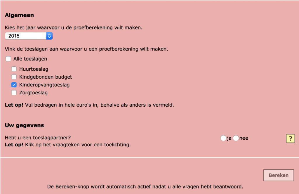 Tarieven – Kinderopvang Kwebbel
